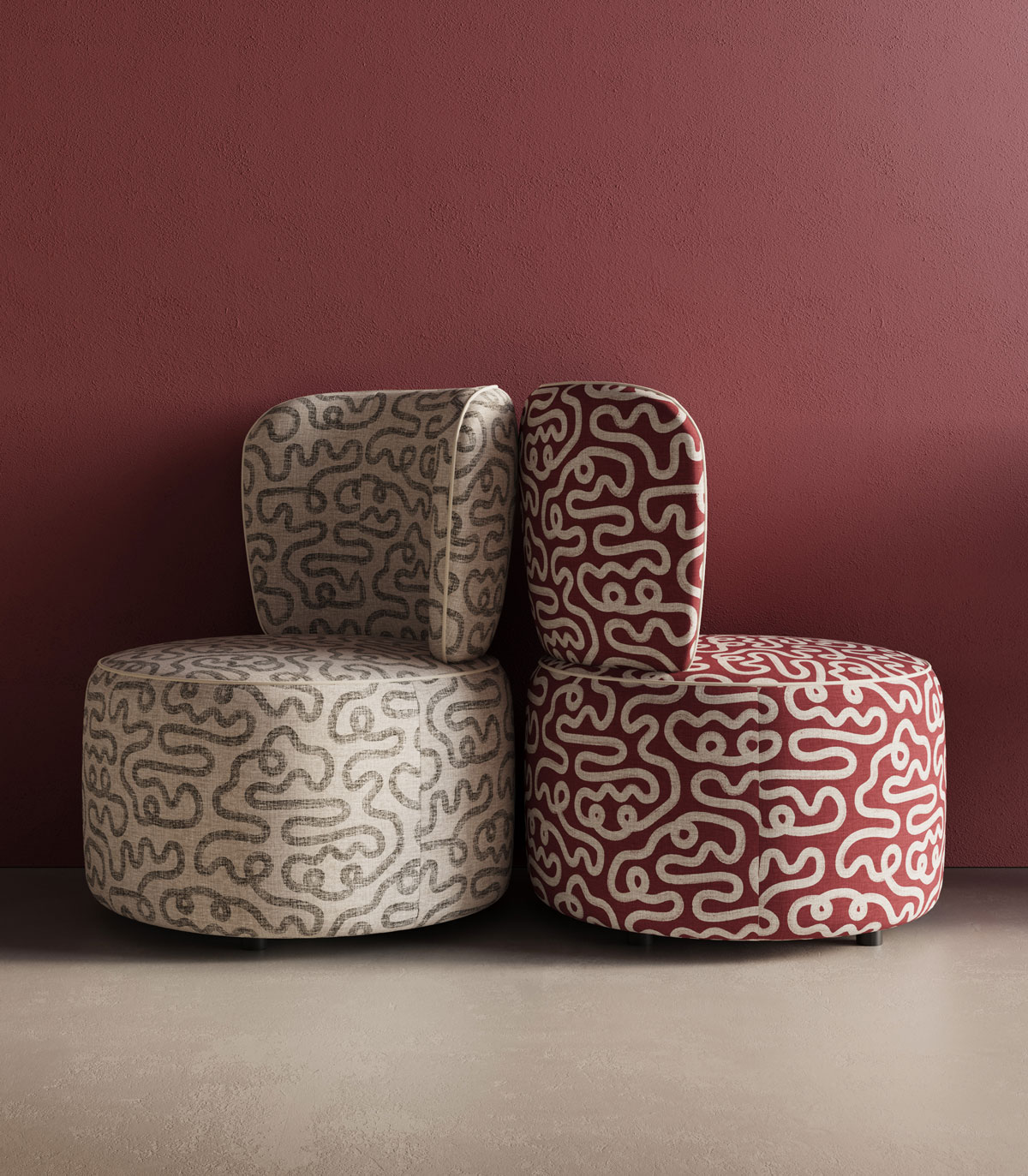 Custom Upholstered Armchairs – Collezione Privata
