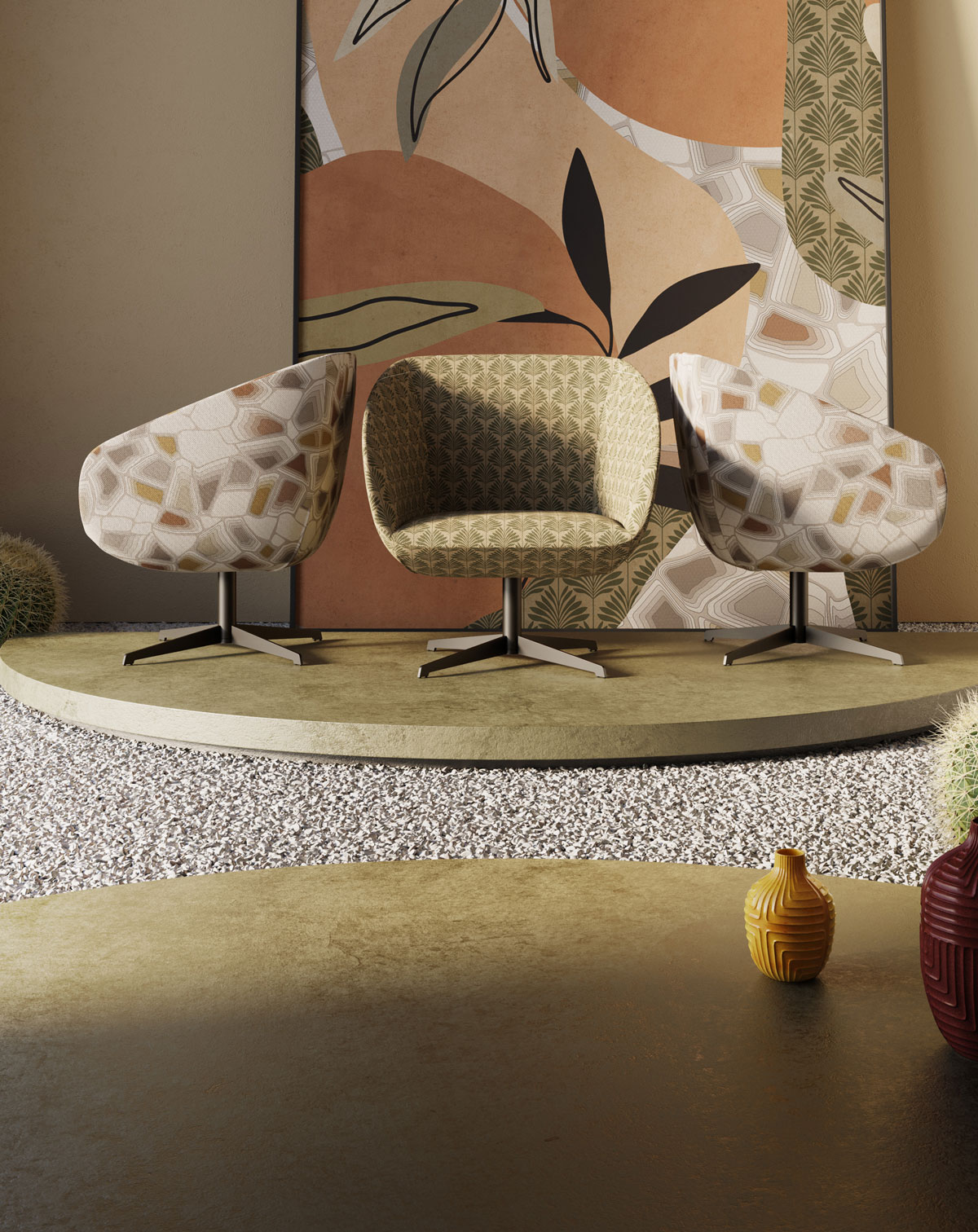 Italian Upholstered Chairs | Collezione Privata